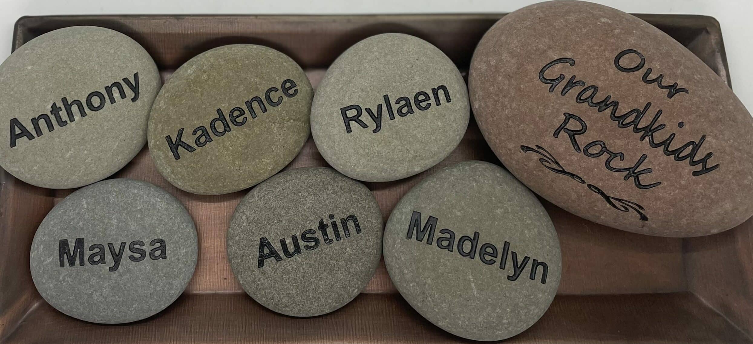 Family Rocks | GOC Engraved Rocks